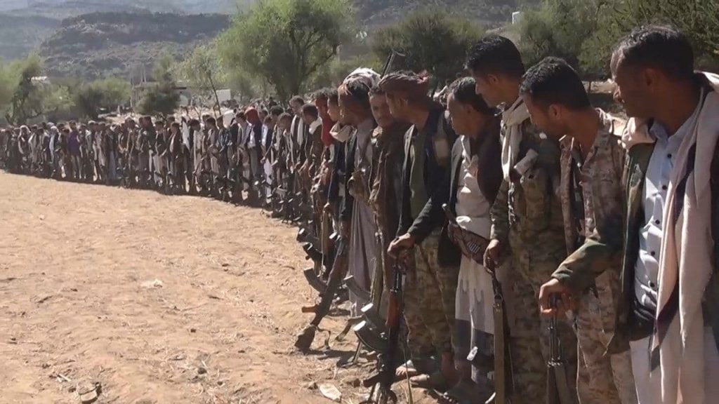 وقفات قبلية في السبرة والفرع والشعر بإب ضد التصعيد الأمريكي وتنديدا